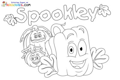 Spookley Coloring Pages