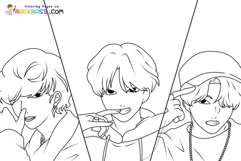 Stray Kids Coloring Pages