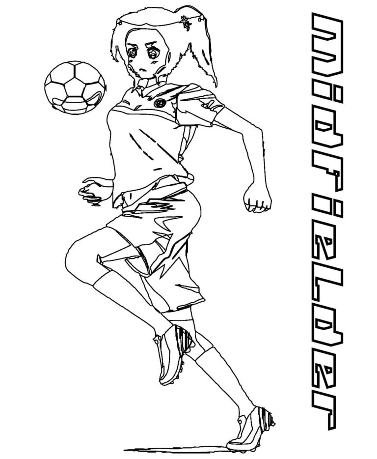 USA Soccer Coloring Pages