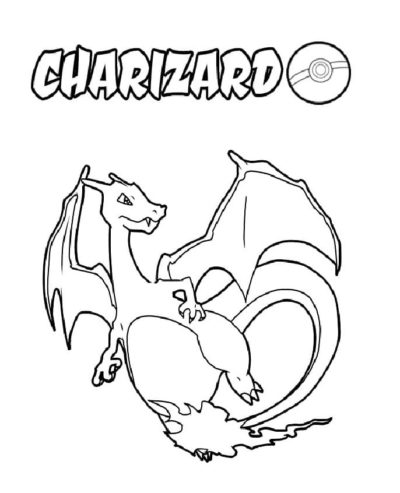 Disegni di Charizard da Colorare
