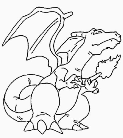 Charizard Coloring Pages