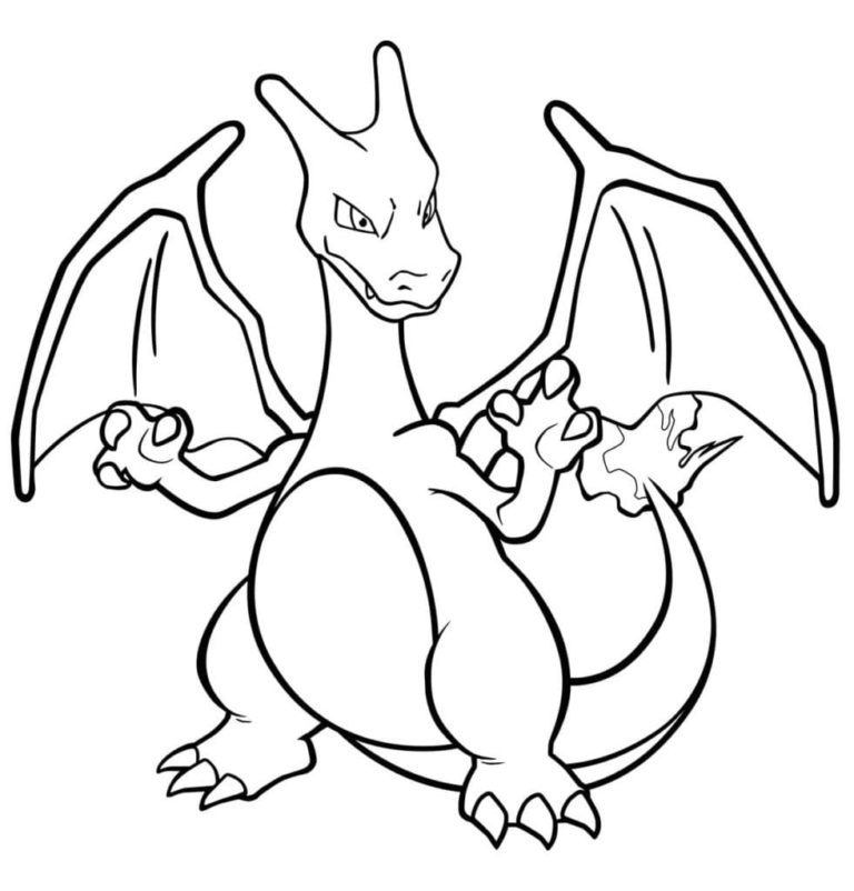 Charizard Coloring Pages