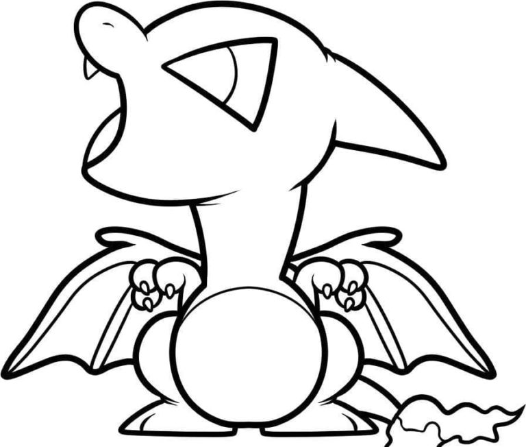 Desenhos do Charizard para Colorir