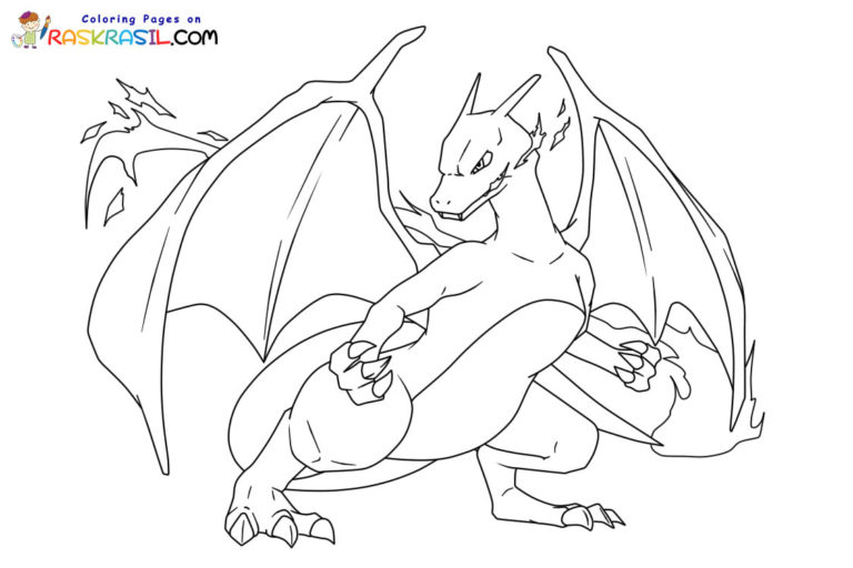 Charizard Coloring Pages