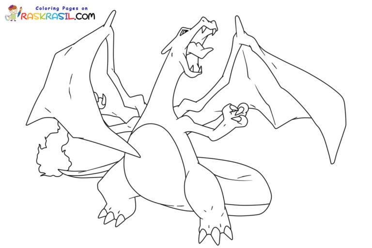 Dibujos de Charizard para Colorear