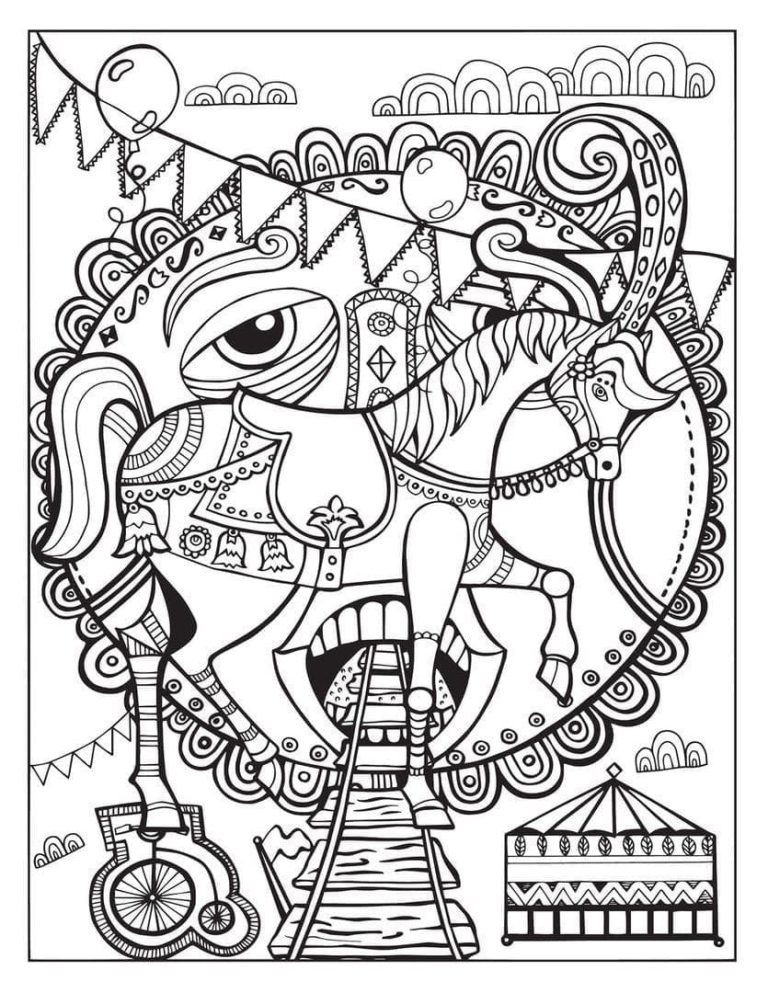 Carnival Coloring Pages