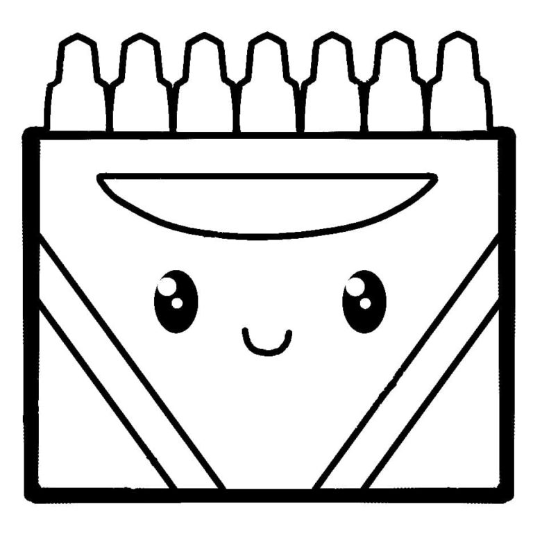 Dibujos de Crayones para Colorear