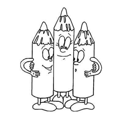 Crayon Coloring Pages