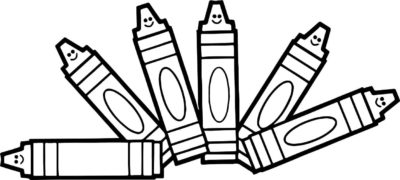 Desenhos de Giz de Cera para Colorir
