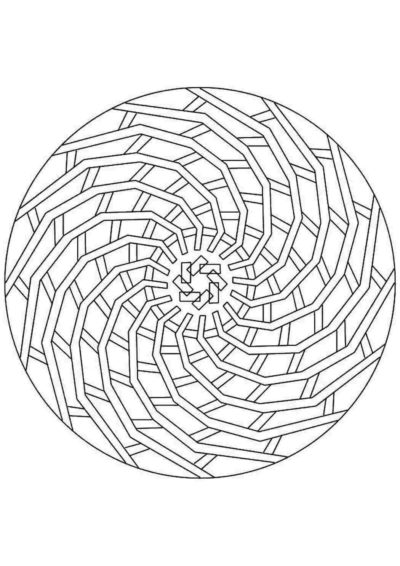 Geometric Coloring Pages
