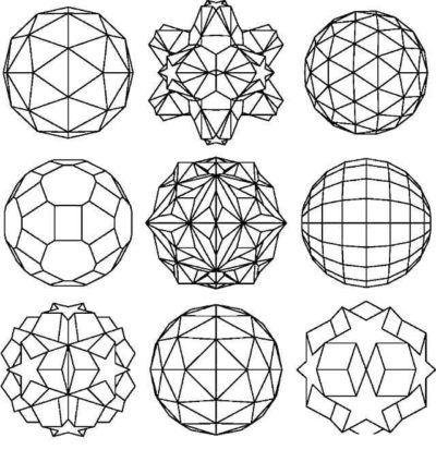Geometric Coloring Pages