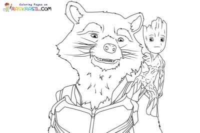 Coloriage Groot à imprimer