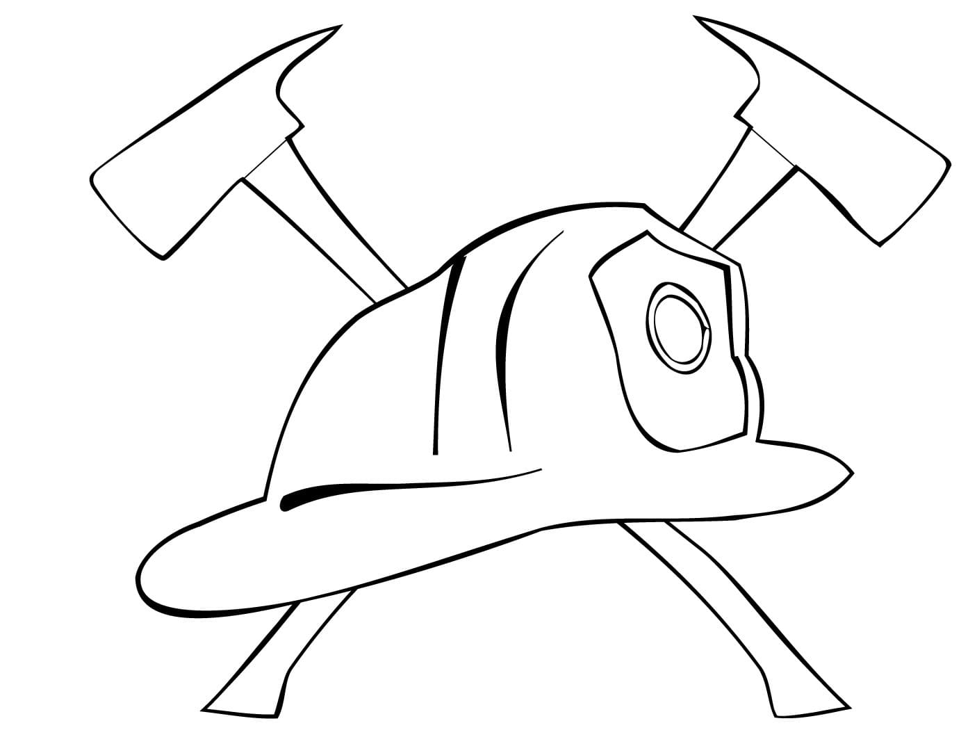 Ausmalbilder Feuerwehrmann | Malvorlagen zum Ausdrucken