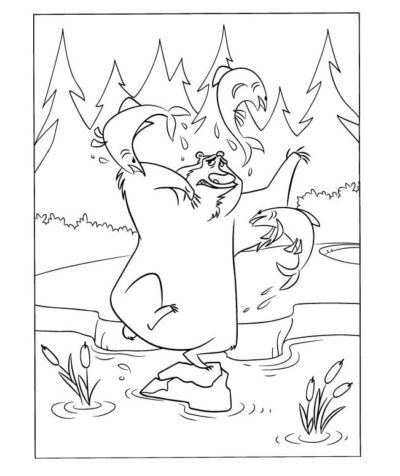 Coloriage Forêt à imprimer