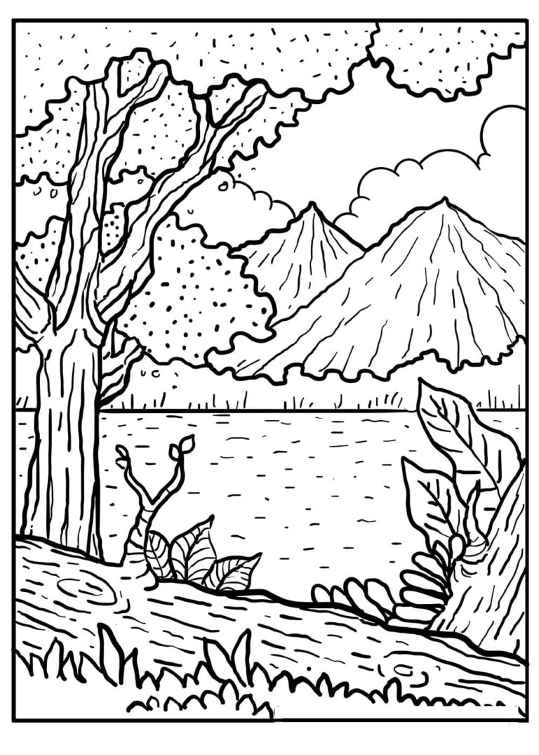 Forest Coloring Pages