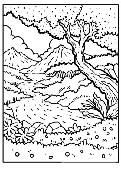 Forest Coloring Pages