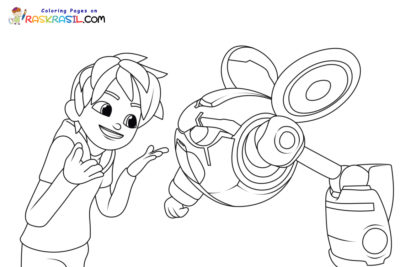 Mechamato Coloring Pages