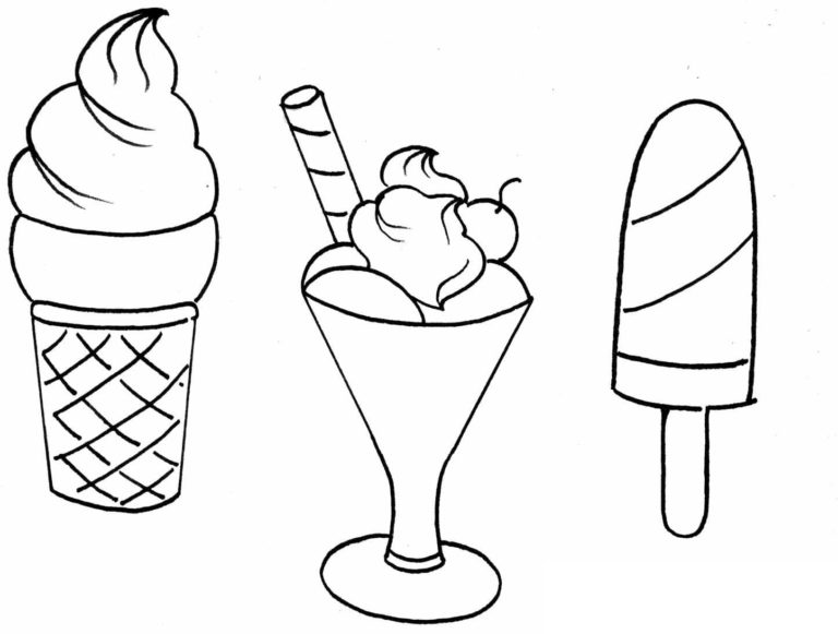 Disegni di Ghiacciolo da Colorare