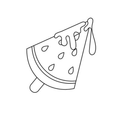 Disegni di Ghiacciolo da Colorare