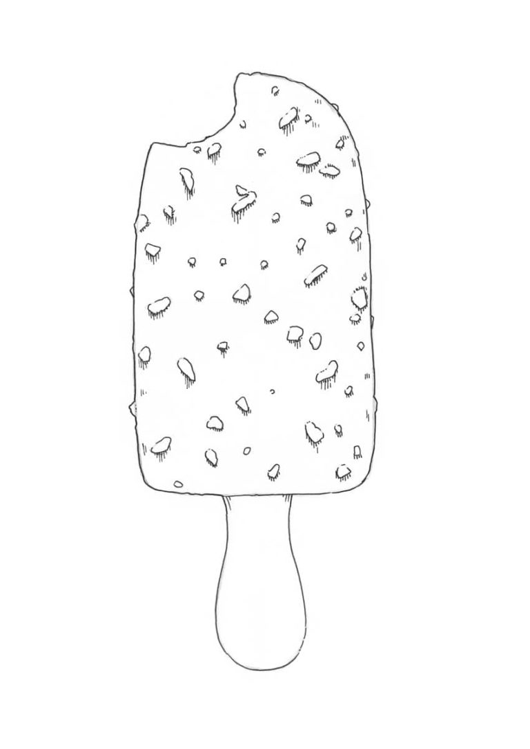 Coloriage Popsicle à imprimer
