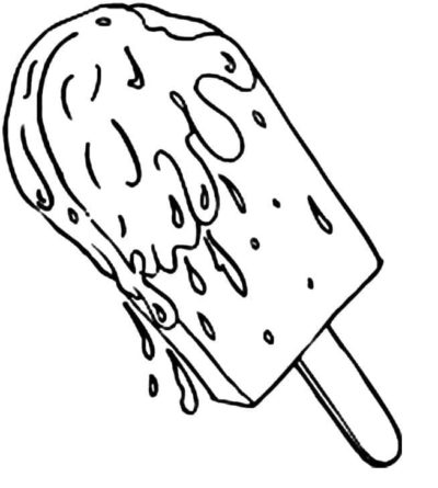 Disegni di Ghiacciolo da Colorare