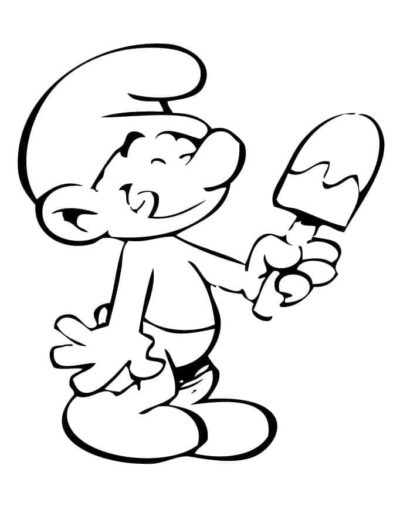 Disegni di Ghiacciolo da Colorare