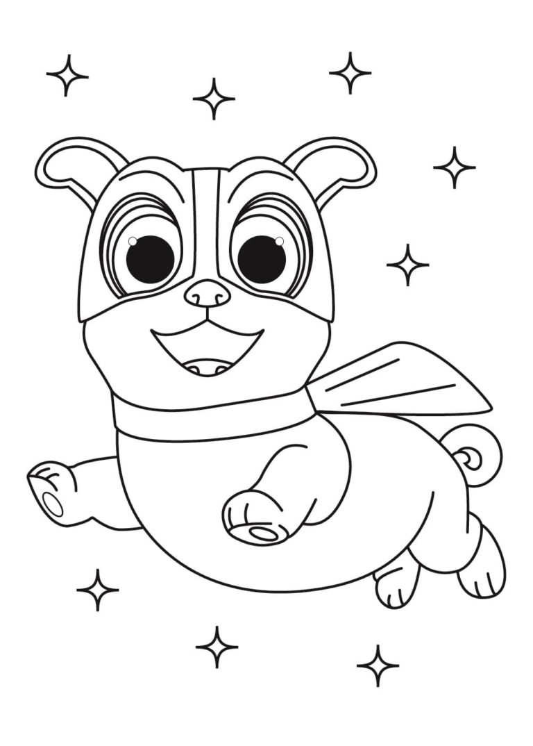 Disegni di Puppy Dog Pals da Colorare