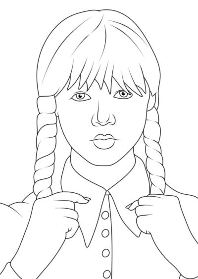 The Addams Family Coloring Pages
