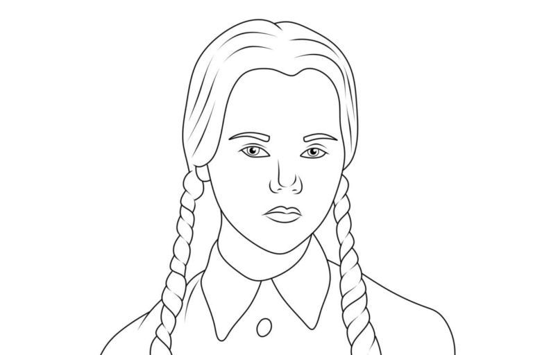 The Addams Family Coloring Pages
