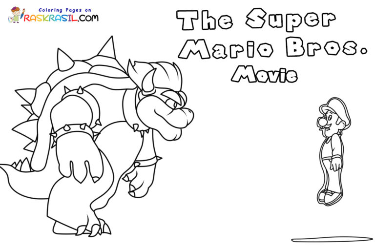 The Super Mario Bros. Movie Coloring Pages