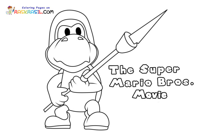The Super Mario Bros. Movie Coloring Pages