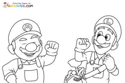 The Super Mario Bros. Movie Coloring Pages