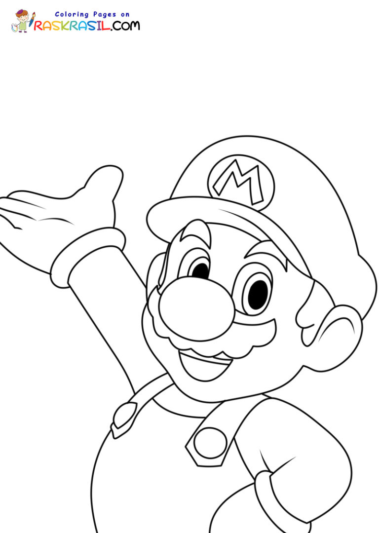 The Super Mario Bros. Movie Coloring Pages