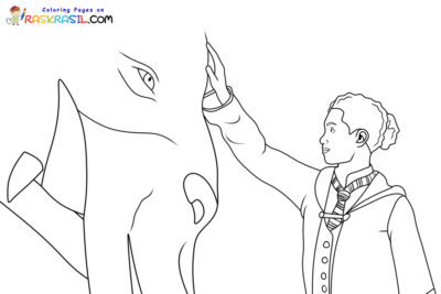 Dibujos de Hogwarts Legacy para Colorear