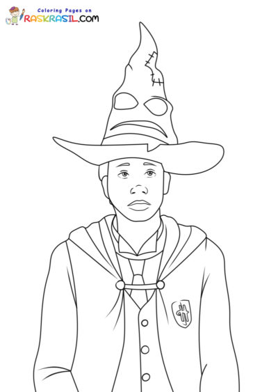 Coloriage Hogwarts Legacy à imprimer