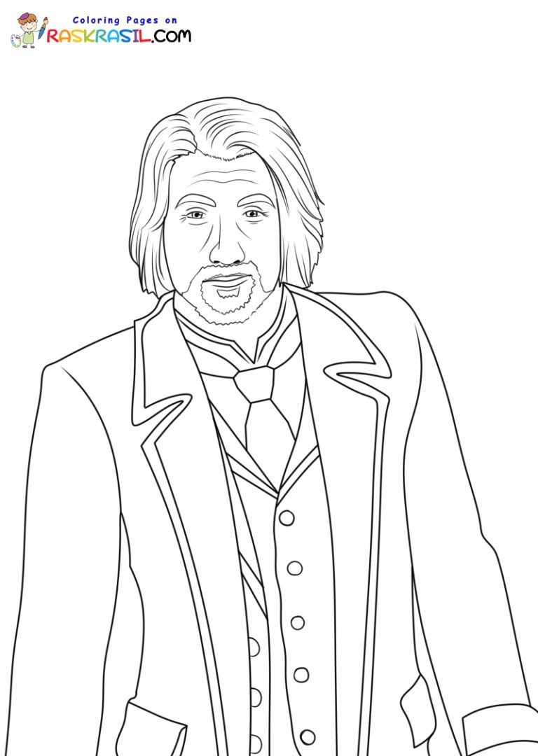 Coloriage Hogwarts Legacy à imprimer