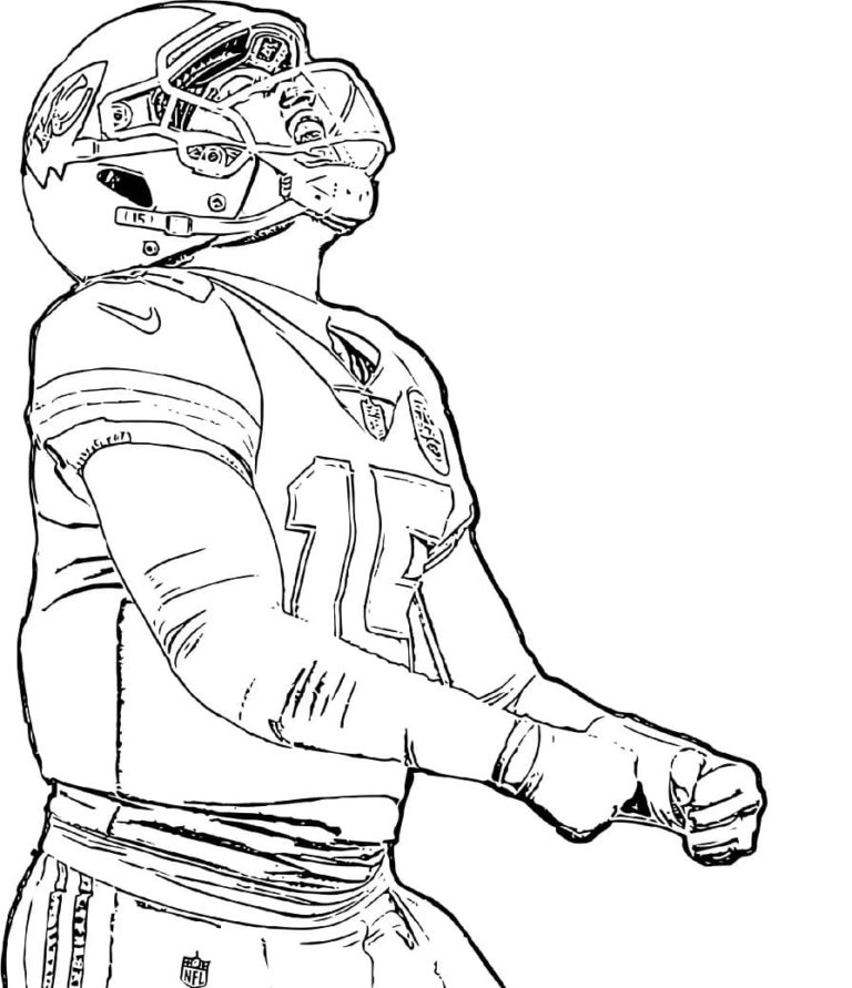 Kansas City Chiefs Coloring Pages