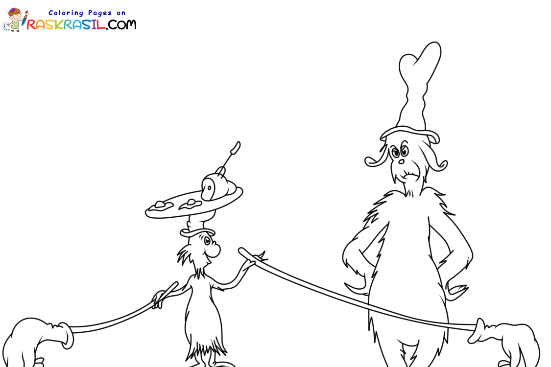 Green Eggs and Ham Coloring Pages