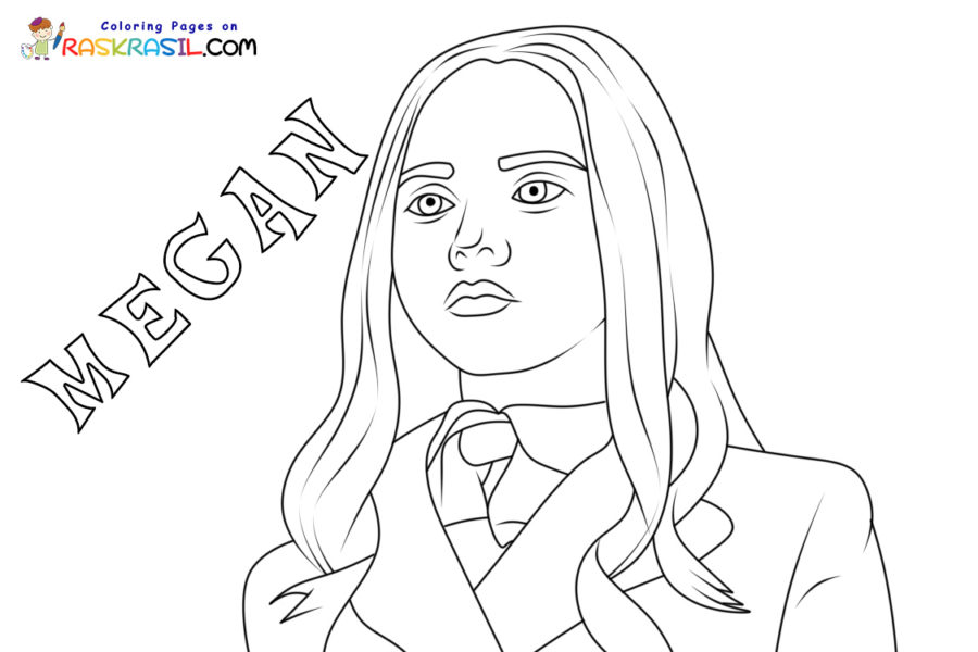 Desenhos De M3gan Para Colorir Desenhos De M3gan Para Colorir