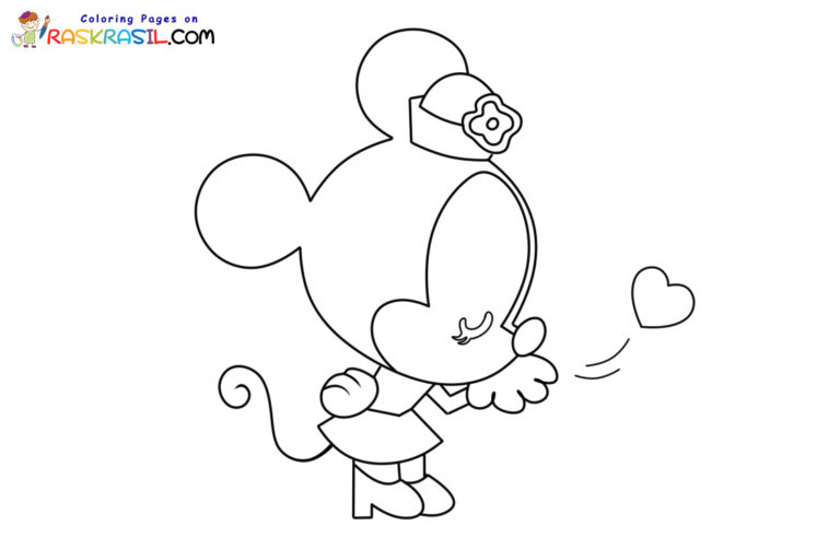 Disegni di Minnie da Colorare
