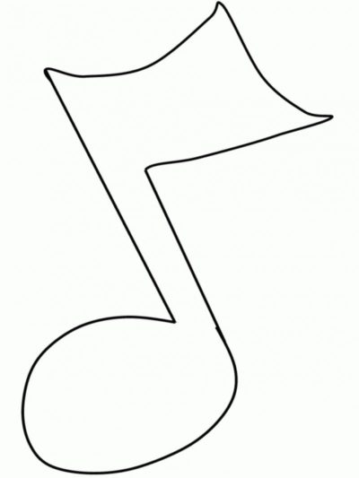 Music Notes Coloring Pages