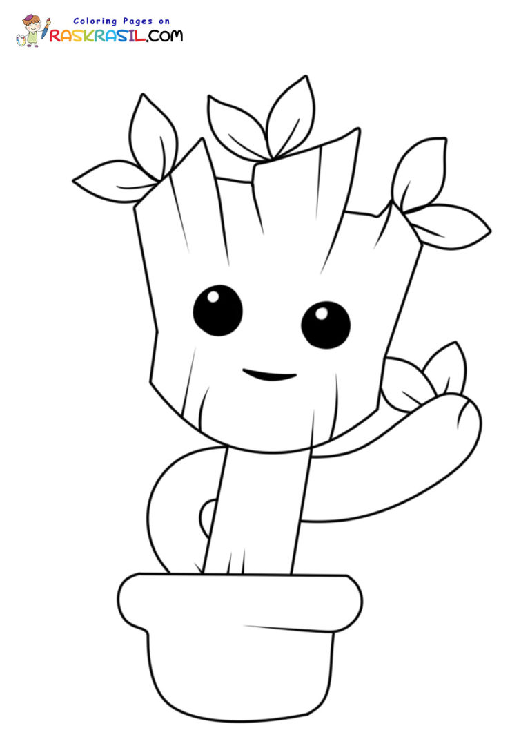 Coloriage Groot à imprimer