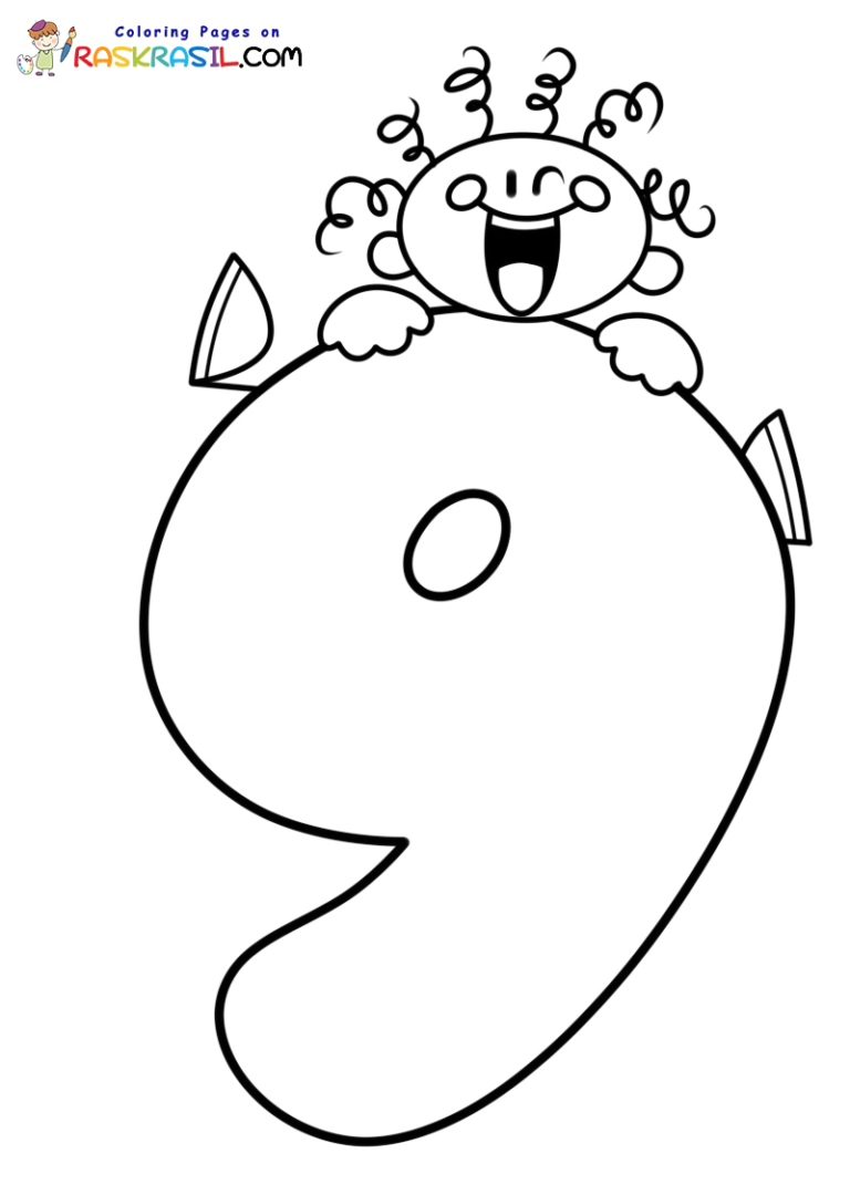 Coloriage Chiffres à imprimer