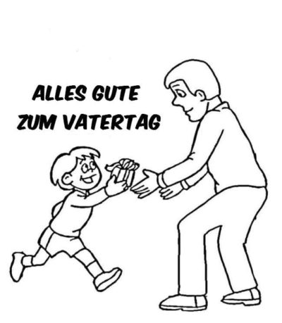 Ausmalbilder Vatertag | Kostenlos Malvorlagen zum Ausdrucken