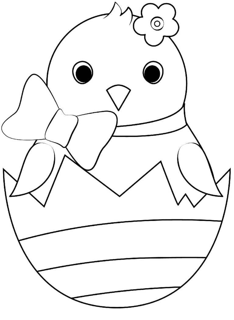 Disegni di Pollo da Colorare