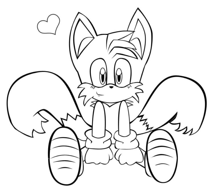 Disegni di Miles Tails da Colorare