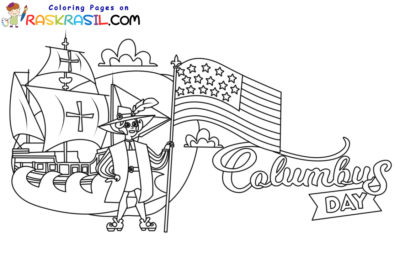 Columbus Day Coloring Pages