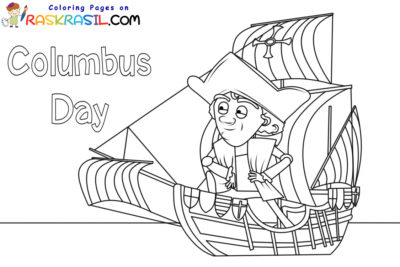 Columbus Day Coloring Pages