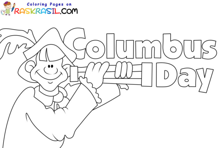 Columbus Day Coloring Pages