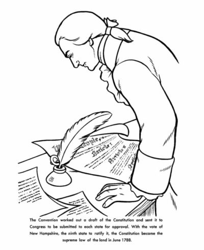 Constitution Day Coloring Pages